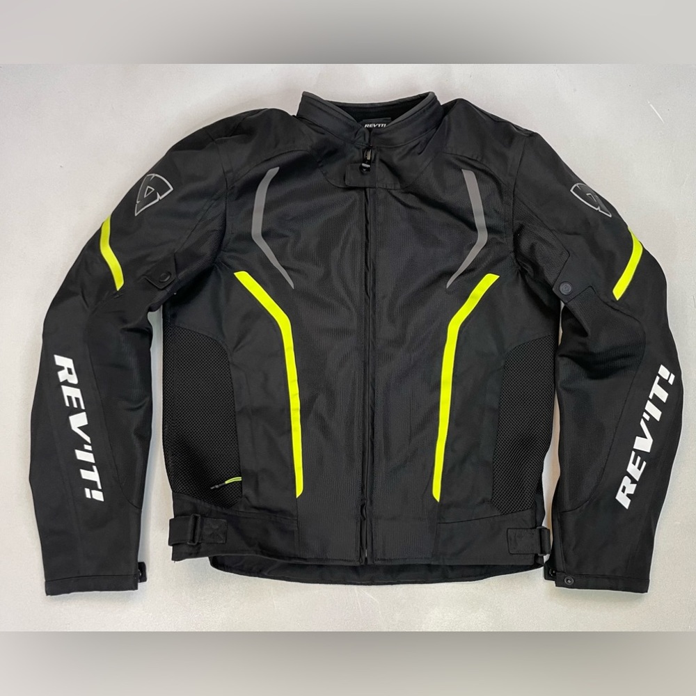 Rev’it Gt-R Air 2 Motorcycle Jacket Men Large Black - Gem
